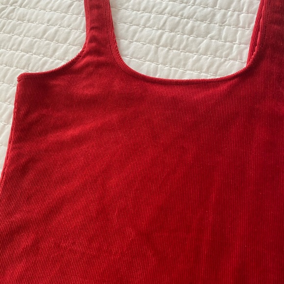 Tops | Red Bodysuit | Poshmark